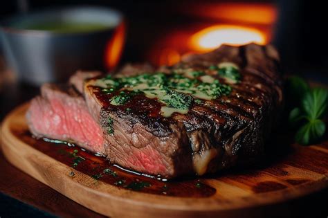 Premium AI Image Delicious Juicy Beef Steak