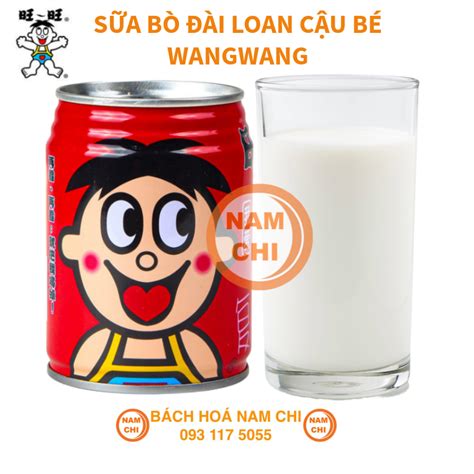 SỮA BÒ ĐÀI LOAN WANGWANG CẬU BÉ ĐÀI LOAN SỮA ĐẬU NÀNH LON 245ML Sữa