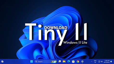 download tiny11 iso for pc [lightweight windows 11] free 2023