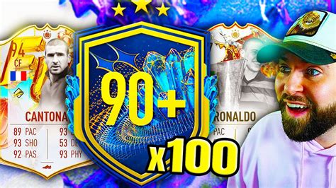 100x 90 Prime TOTY FUT BDAY Or Trophy Titan Icon Packs YouTube