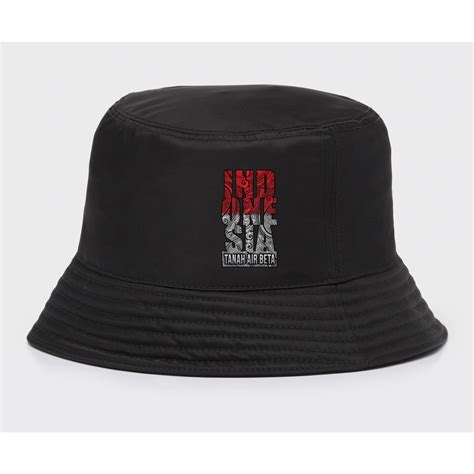 Jual Topi Bucket CAMOE Indonesia Tanah Air Beta Merah Putih Shopee