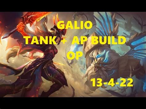 GALIO TANK AP IS OP League Of Legends YouTube