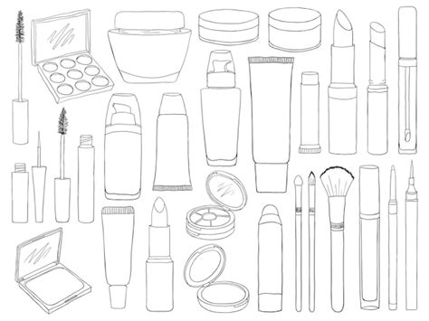 Easy Makeup Drawings Saubhaya Makeup