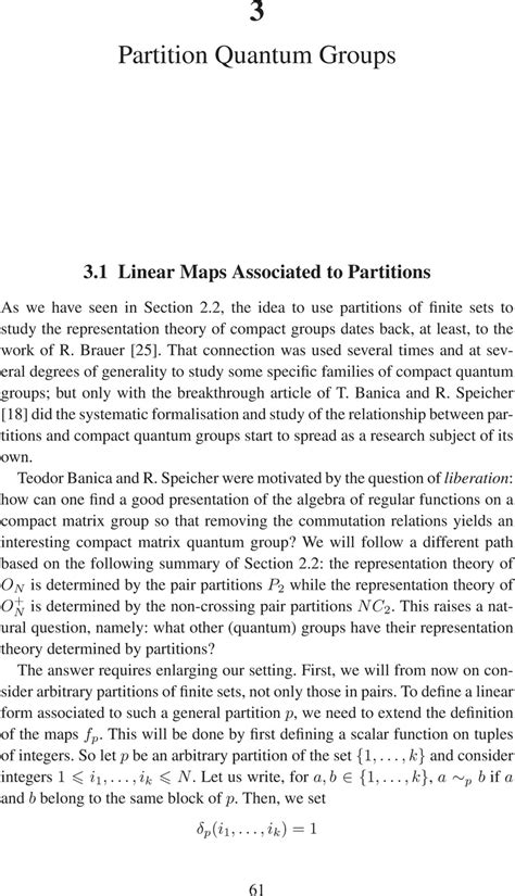 partition quantum groups chapter 3 compact matrix quantum groups and their combinatorics