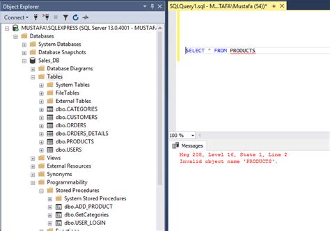 Ssms Sql Server Management Studio Won T Recognize A Tables Stack