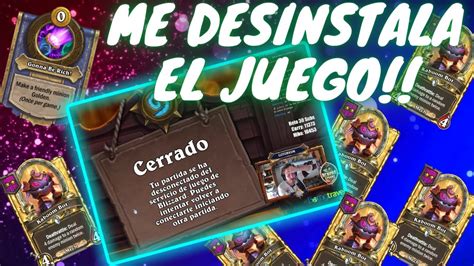 UNA PARTIDA TAN LOCA QUE ME DESINSTALA EL JUEGO YouTube