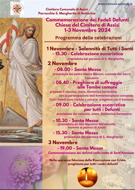 SOLENNITÀ DI TUTTI I SANTI E COMMEMORAZIONE DEI DEFUNTI LE