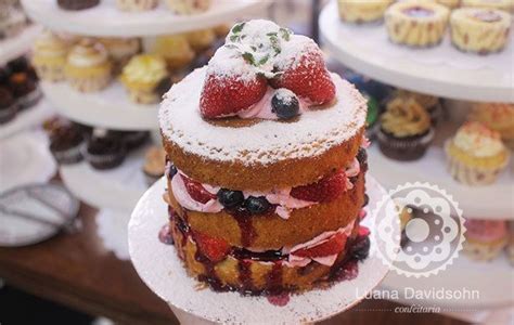 Bolo Naked Cake Confeitaria Da Luana