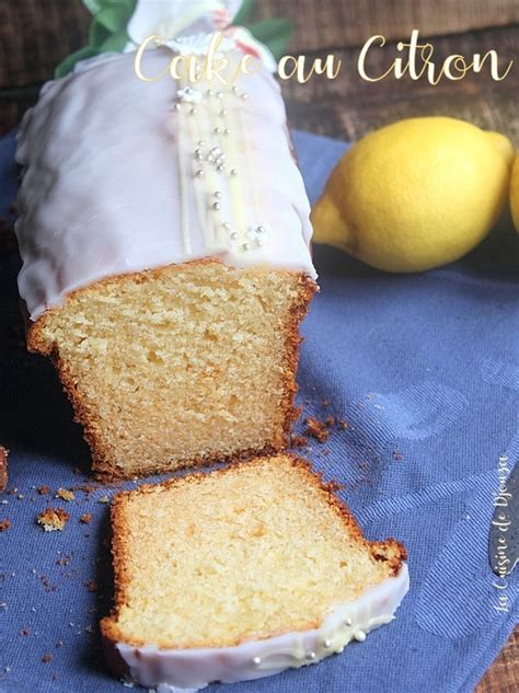 Cake au citron ultra moelleux avec son glaçage citronné