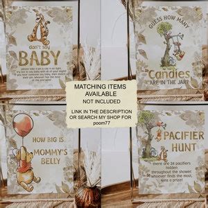 Winnie The Pooh Due Date Calendar Game Baby S Birthday Date Game Winnie