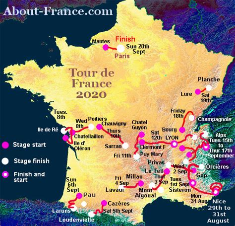Tour De France Route Map Infoupdate Org