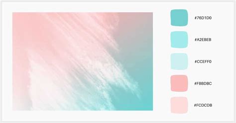 Arriba 48 Imagen Paleta De Colores Pastel Azul Abzlocal Mx