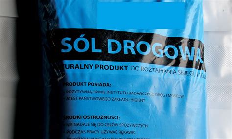 Sól drogowa workowana 25 kg
