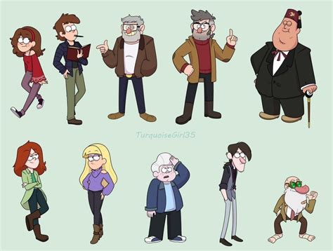 Gideon Gleeful Robbie Valentino Robbie V Old Man Mcgucket Wendy Corduroy Pacifica
