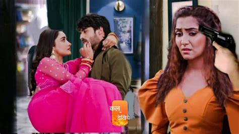 Rv And Purvi Romance Start Monisha Crying Kumkum Bhagya Upcoming