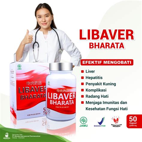 Jual Obat Liver Dan Hepatitis A B Paling Ampuh Libaver Bharata Original