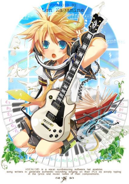 Kagamine Len Vocaloid Mobile Wallpaper By Hekicha Zerochan