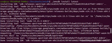 emscripten编译环境安装（ubuntu20 04） ubuntu如何下载emscripten csdn博客