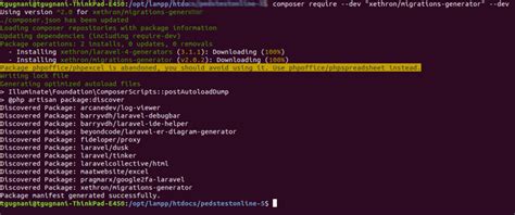Create Migration Files From Existing Database In Laravel Balloons