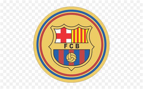 Fcb Team Round Decal Barcelona Logo Black And White Png Fcb Logo