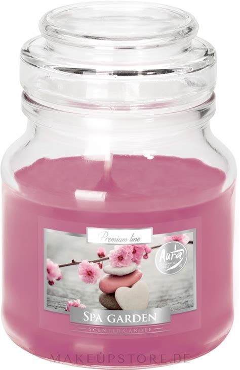 Bispol Premium Line Scented Candle Spa Garden Premium Duftkerze Im