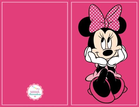 Mam Decoradora Librito Para Colorear Gratis De Minnie Mouse Libros