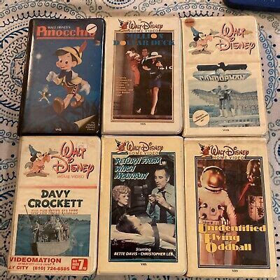 RARE VINTAGE DISNEY Vhs Lot 17 87 PicClick UK