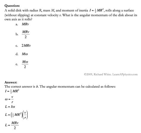 learn ap physics rotational motion