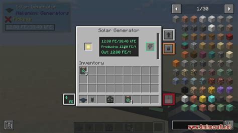 Mekanism Generators Mod Minecraft