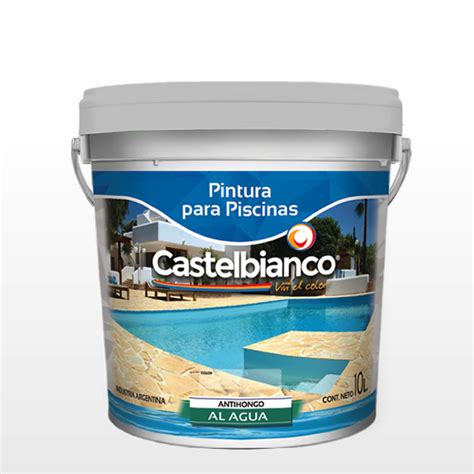 Pintura Pileta Al Agua Castelbianco Viv El Color