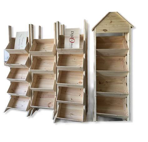 Présentoir bois Wood Woodworking Shelves