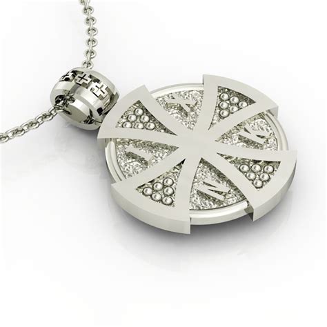 Constantine The Great Byzantine Coin Pendant 20 Made Of 925 Sterling