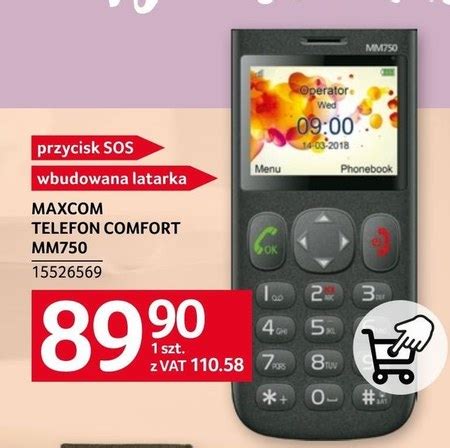 Telefon Maxcom Promocja Selgros Cash Carry Ding Pl