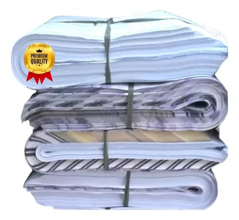 Papel Jornal Velho Fardo De Kg Pacote Limpo Folhas Grandes