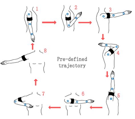 pre defined upper limb motion trajectory download scientific diagram