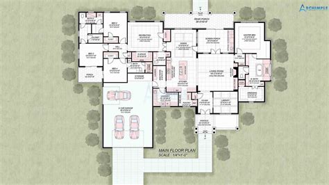 Archimple 4 Bedroom House Plans Single Story Choose Your Dream Home