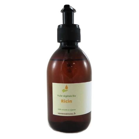 Huile De Ricin Bio Pour La Barbe Et Les Cheveux