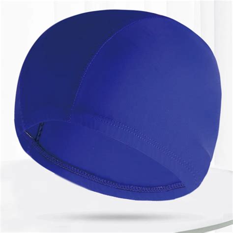 Patrones multicolores de tela para hombre y mujer gorro de natación
