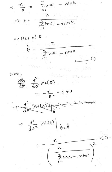 [solved] derive the maximum likelihood estimator given the distribution course hero
