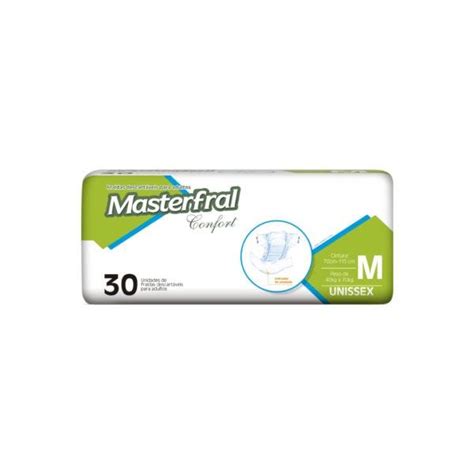 GBB FRALDAS FRALDA MASTERFRAL CONFORT ECONÔMICA M 30UN GERIÁTRICA