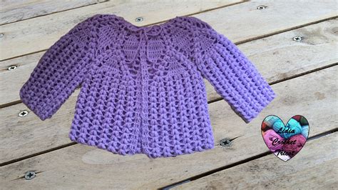 Brassière bébé tutoriel au crochet présenté par Lidia Crochet Tricot