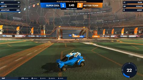 Dynamic Rocket League Overlay Spectator Hud Rlcs Style Showcase