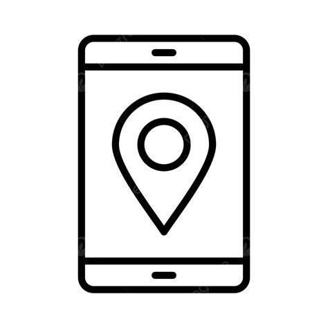 Location Line Icon Vector Map Marker Gps PNG And Vector With