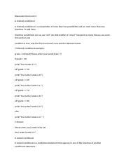 Unit 3 CS 1101 Programming Fundamentals Chained Conditionals 30 Copy
