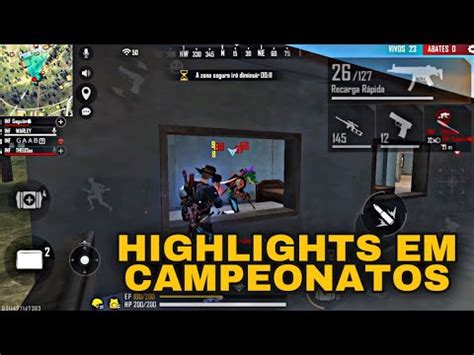 5 MINUTOS DE HIGHLIGHTS EM CAMPEONATOS IPHONE 8 PLUS YouTube