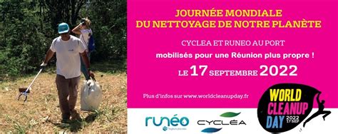 World Clean Up Day 2022 Cycléa et Runeo s engagent Cyclea