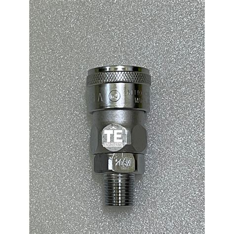 Nitto Kohki Sm Type Pneumatic Air Quick Coupler Hi Cupla Sm Sm