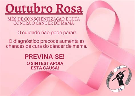 Outubro Rosa M S De Conscientiza O E Luta Contra O C Ncer De Mama