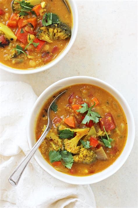 Turmeric Quinoa Vegetable Soup Cook Nourish Bliss
