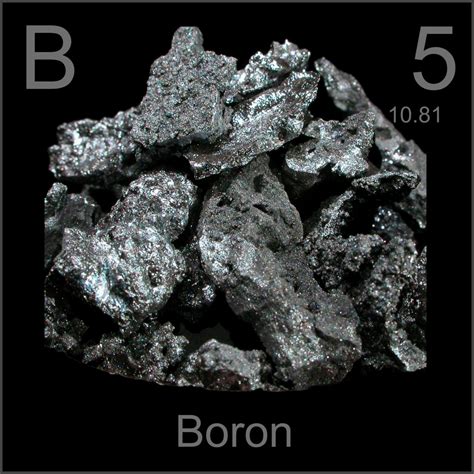 Facts Pictures Stories About The Element Boron In The Periodic Table